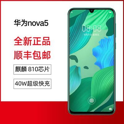 【全新正品】华为nova5 4800万AI四摄拍照手机 全网通4G手机【成团后4天内发完】_拼多多返利优惠券 - 一起惠返利网_178hui.com